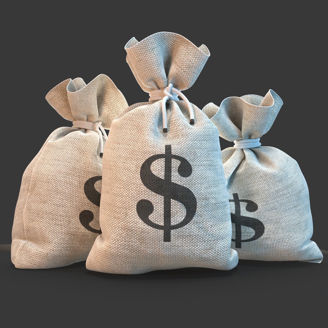 3ds money bags