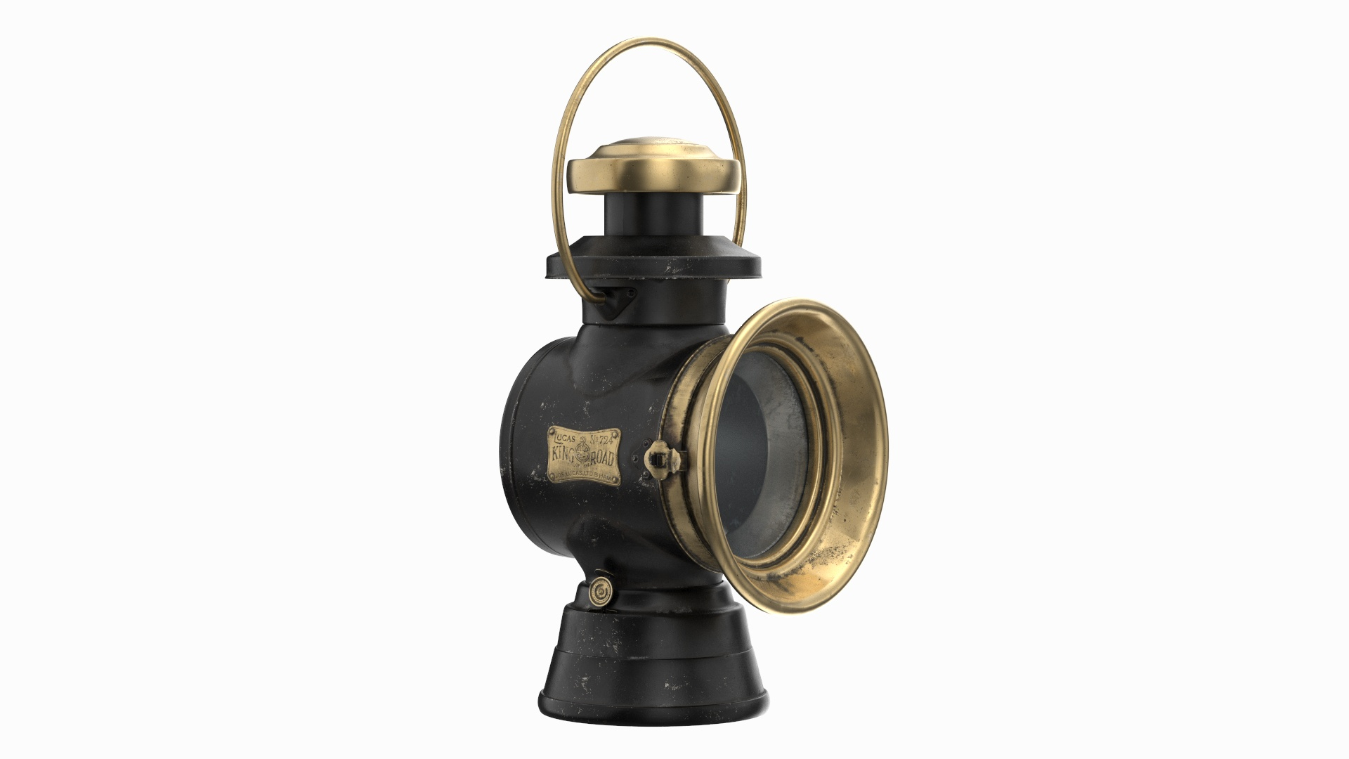 Retro Car Carbide Headlight 3D - TurboSquid 2368874