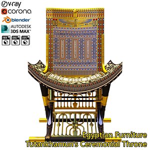 Blender Throne Models | TurboSquid