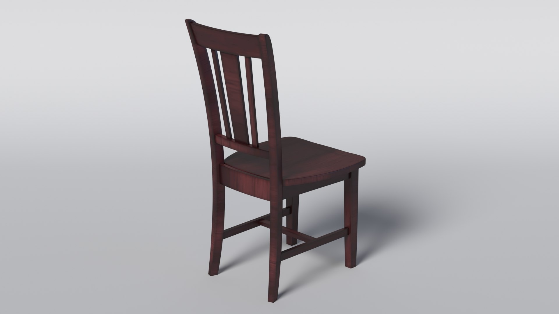 Chair Solid Wood Model - TurboSquid 1571314