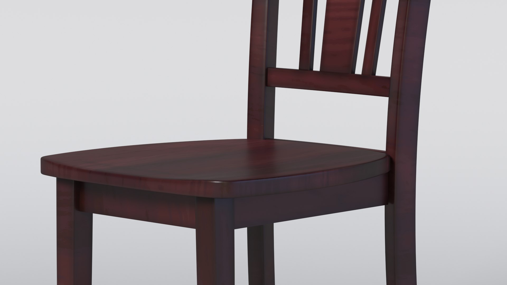 Chair Solid Wood Model - TurboSquid 1571314