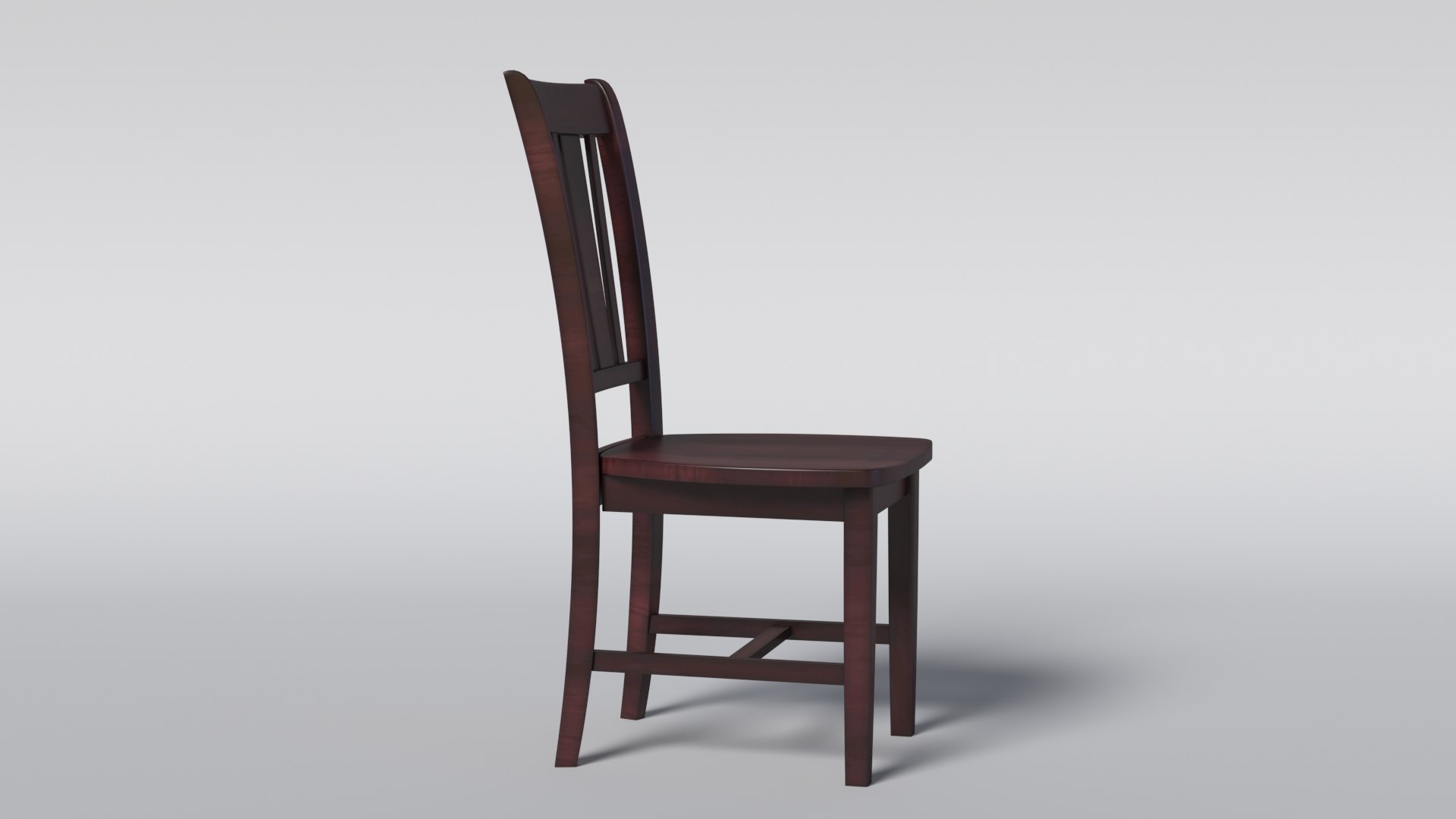 Chair Solid Wood Model - TurboSquid 1571314