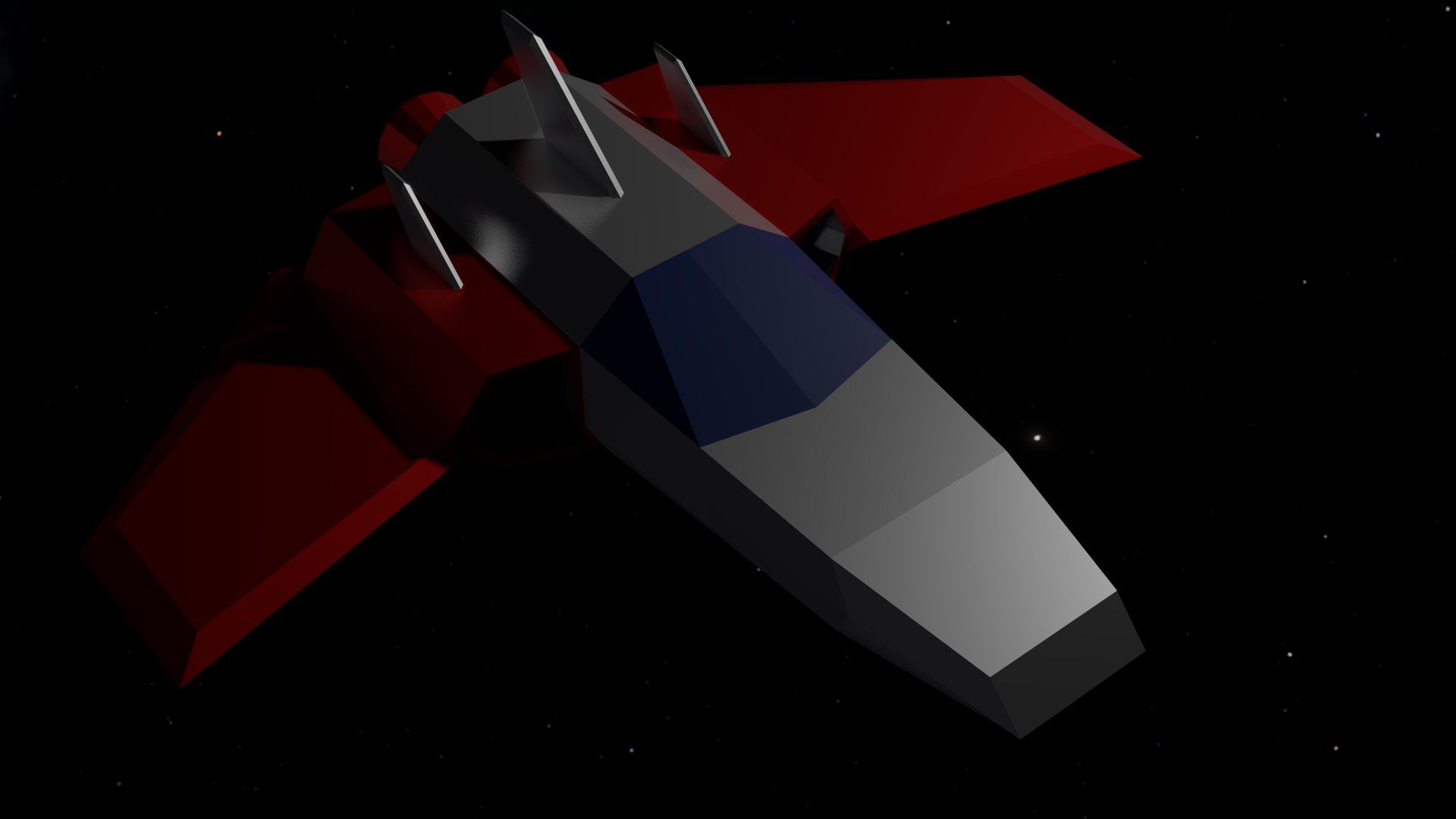 Game Ready Small Spaceship model - TurboSquid 1858892