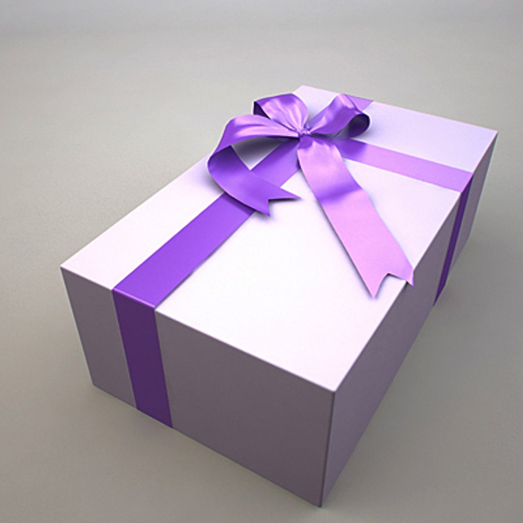 3d Gift Wrap Model