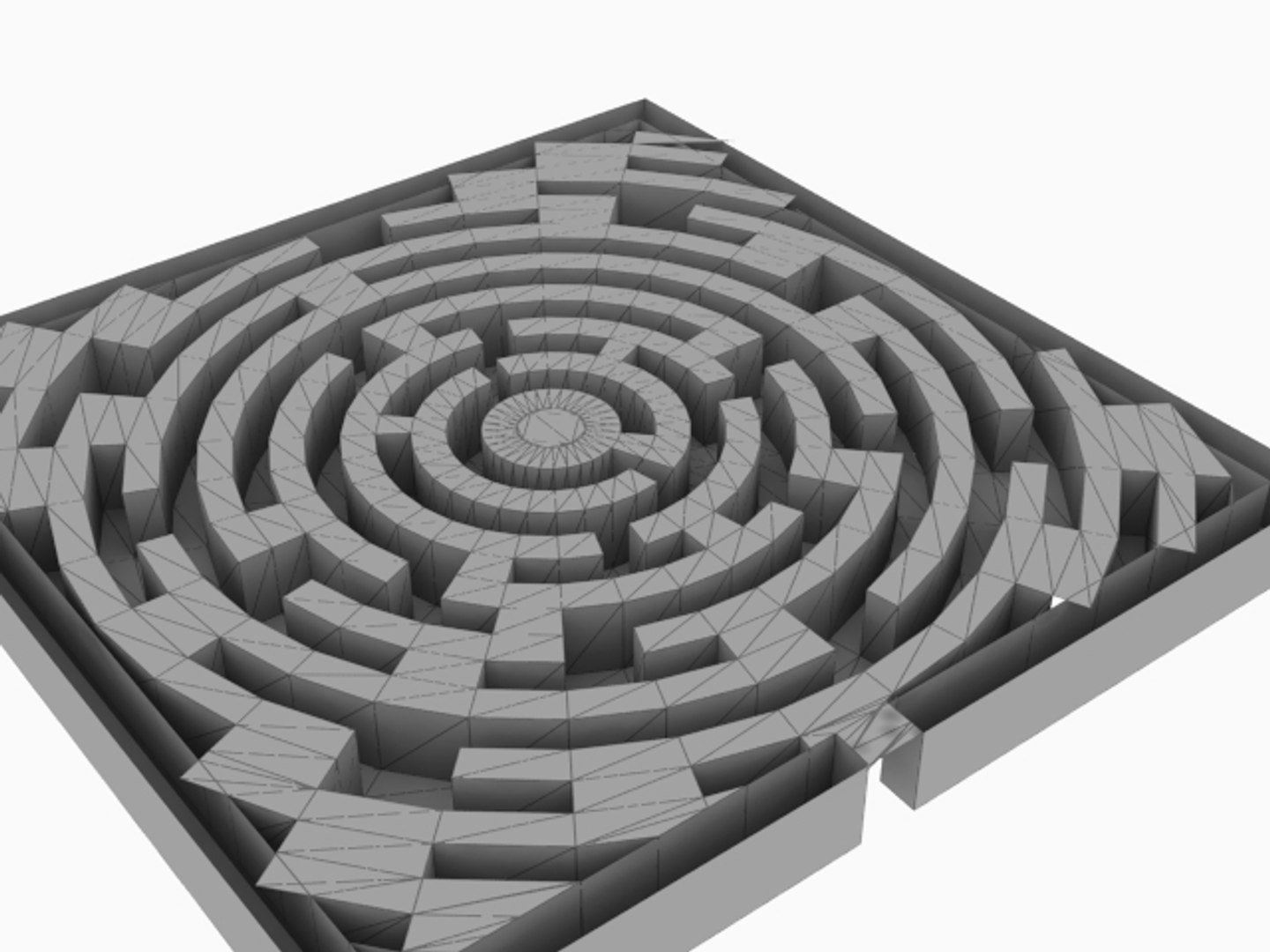 Labyrinth Cheetah3d 3ds