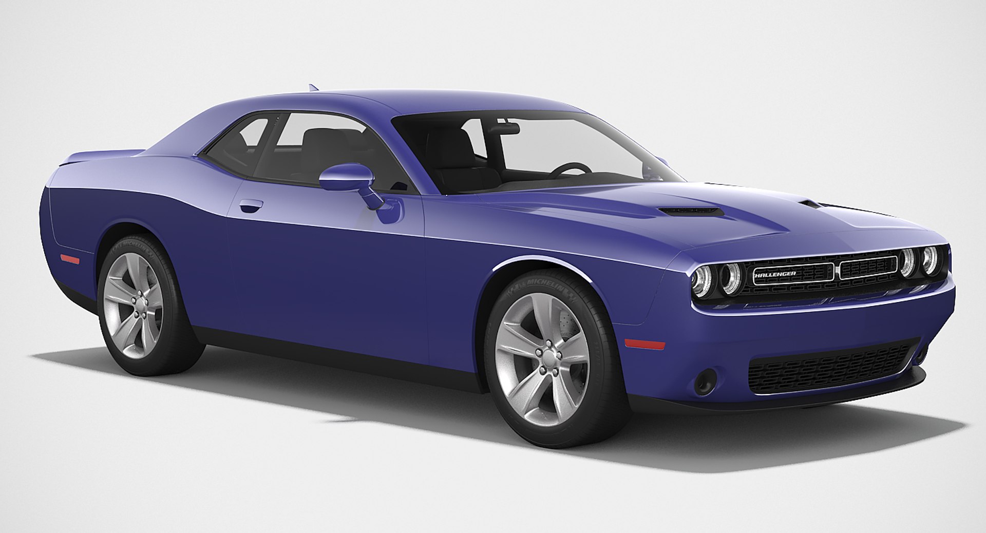 Dodge Challenger Sxt 2015 3d 3ds