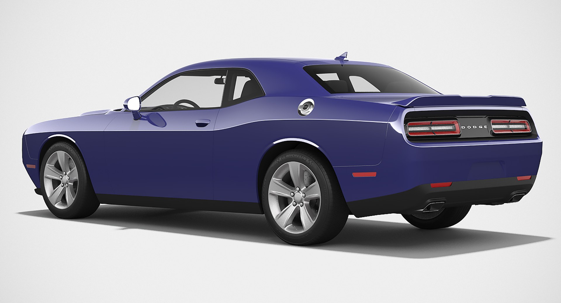 Dodge Challenger Sxt 2015 3d 3ds