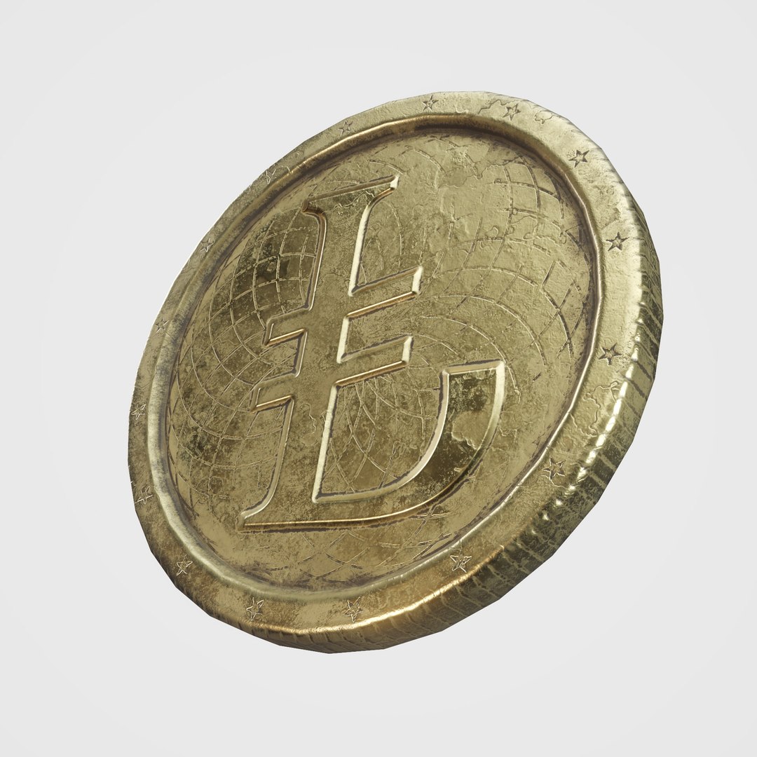 3D Old Gold Coin With 10 Different 2K PBR Textures And 3 Color Model ...