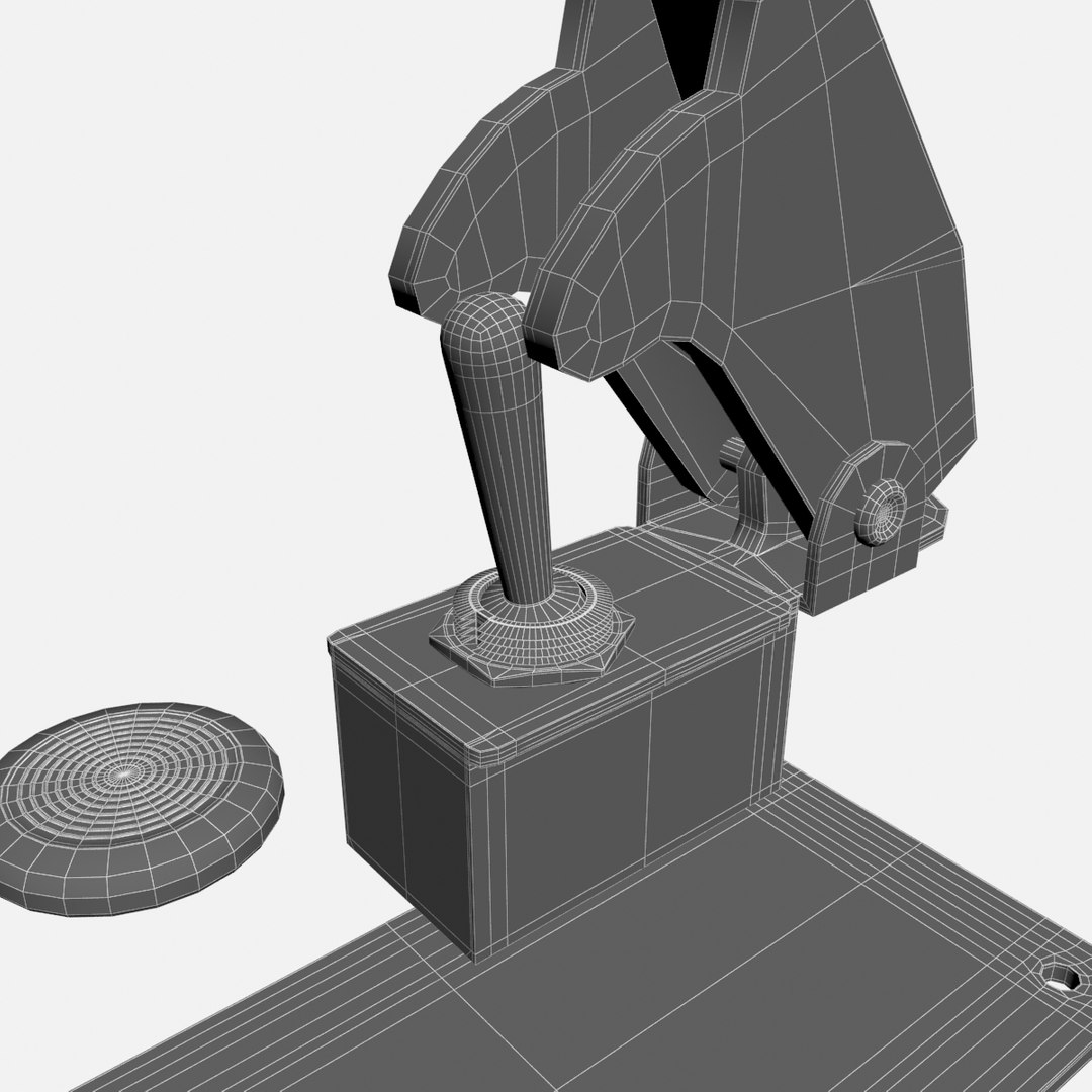 Toggle Switch Button 3D - TurboSquid 1244328
