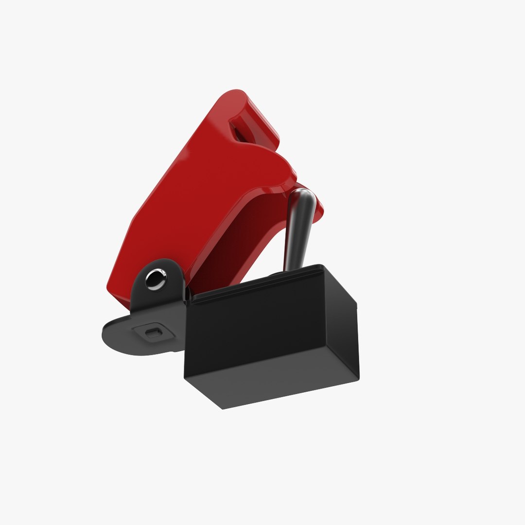 Toggle Switch Button 3D - TurboSquid 1244328