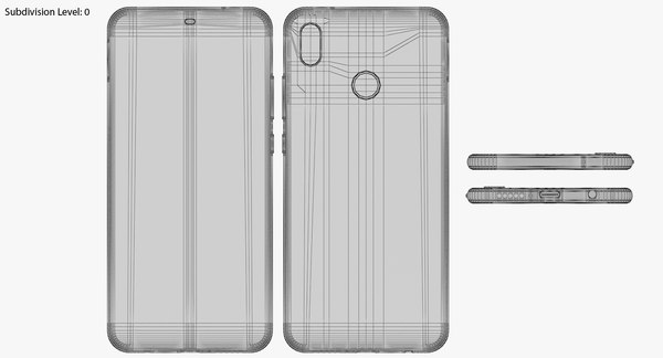 Realistic huawei p20 lite 3D model - TurboSquid 1269774