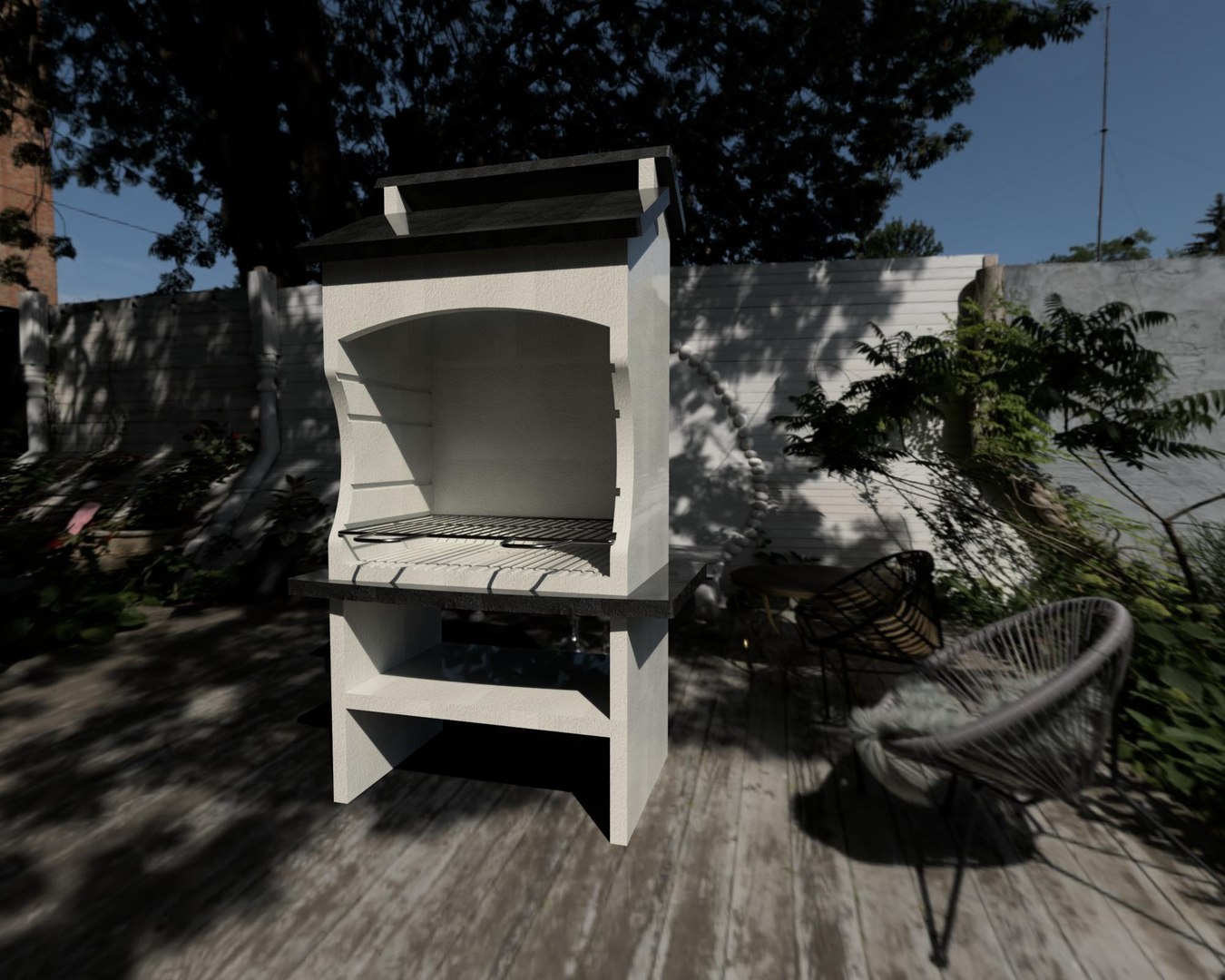 Barbecue Model - TurboSquid 2056821