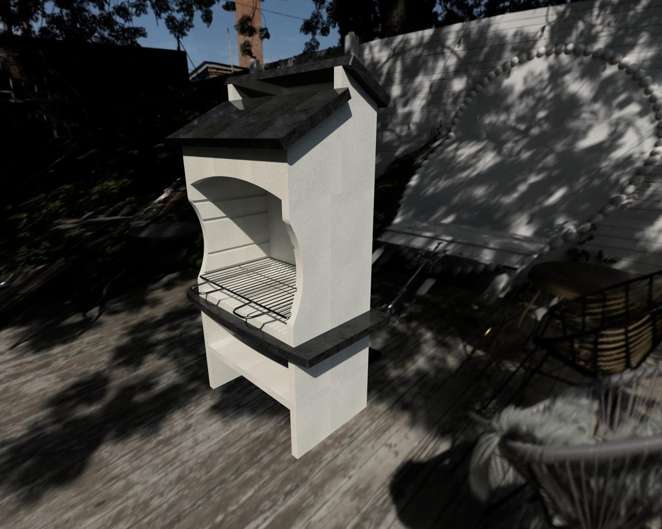 Barbecue Model - TurboSquid 2056821