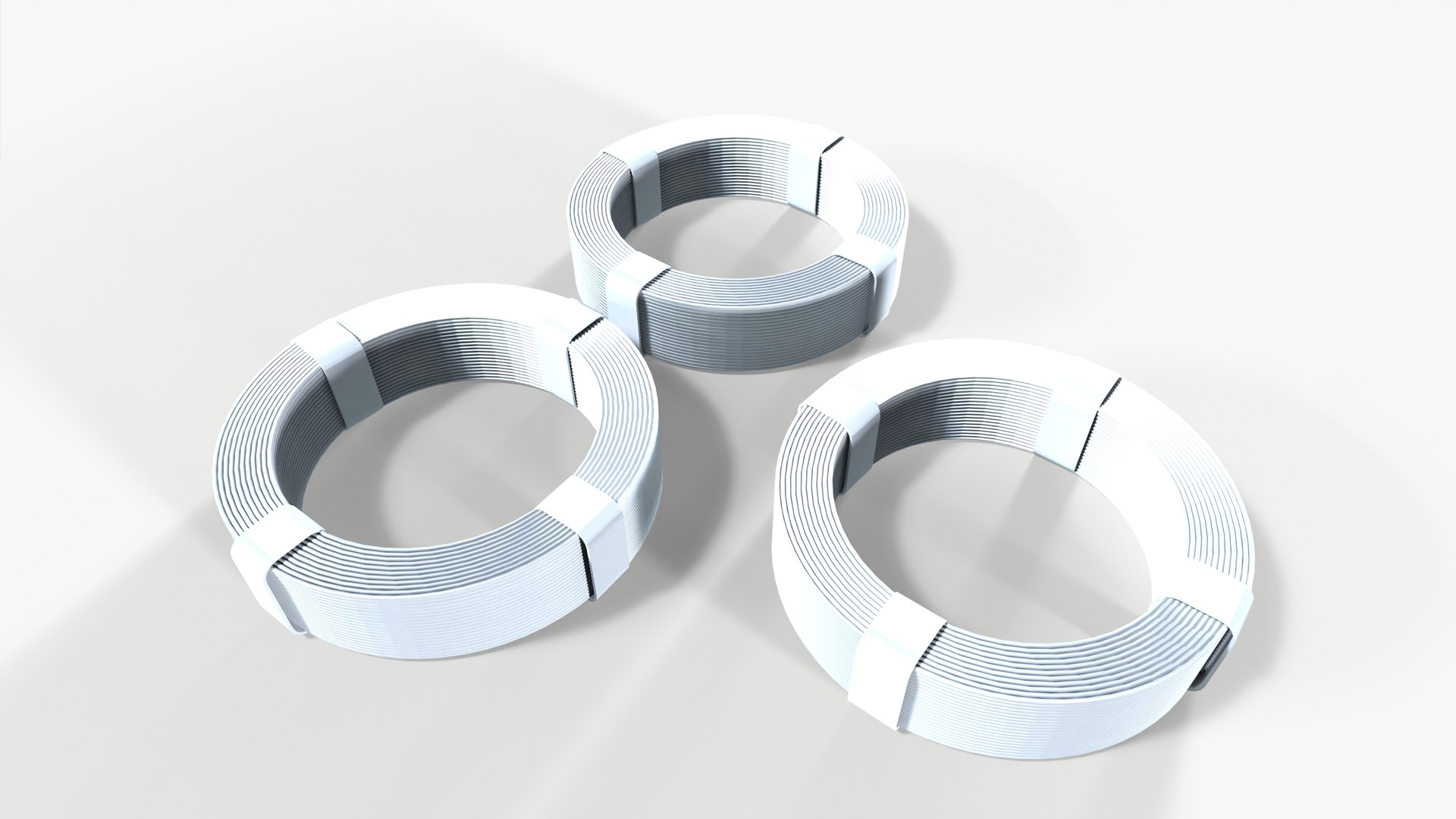 3D Wire Bundle Model - TurboSquid 2363453
