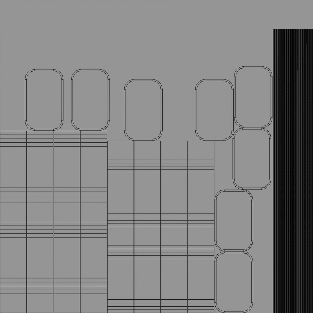 3D Wire Bundle Model - TurboSquid 2363453