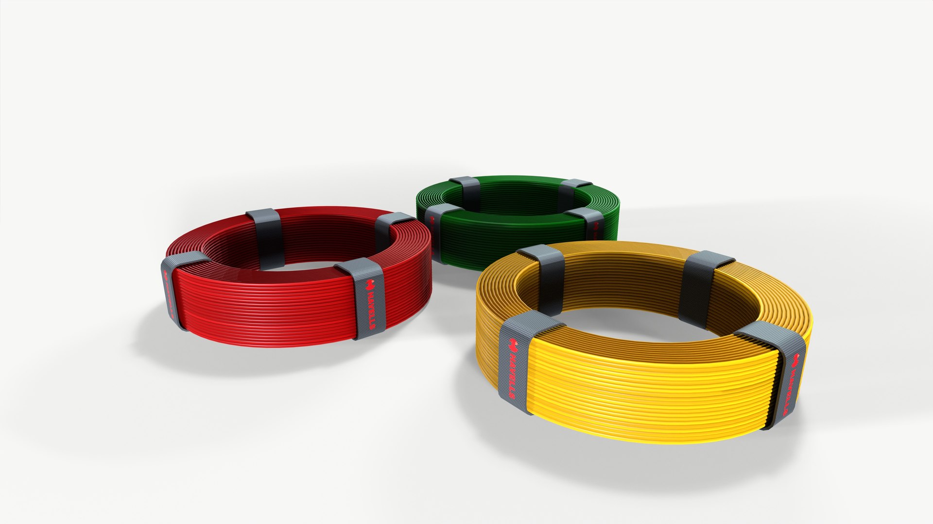 3D Wire Bundle Model - TurboSquid 2363453