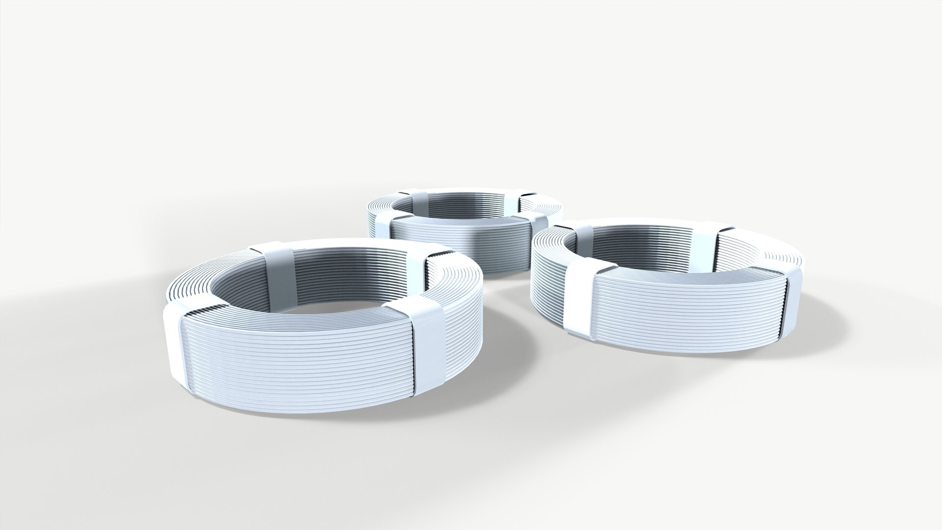 3D Wire Bundle Model - TurboSquid 2363453