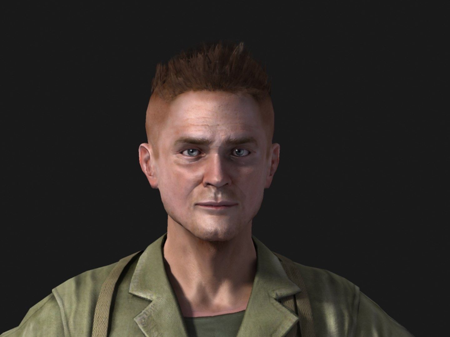 Soldier Character 3d Model