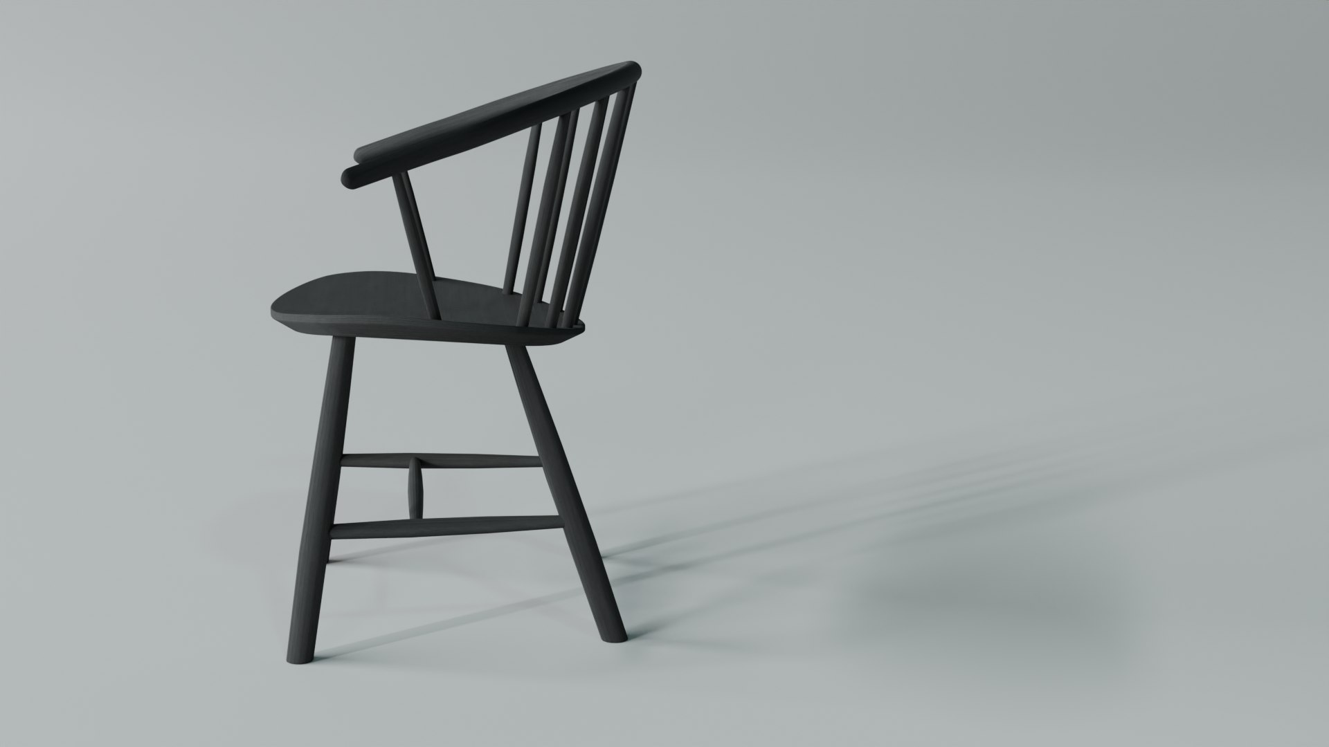 Johansson j64 chair - 3D - TurboSquid 1603388