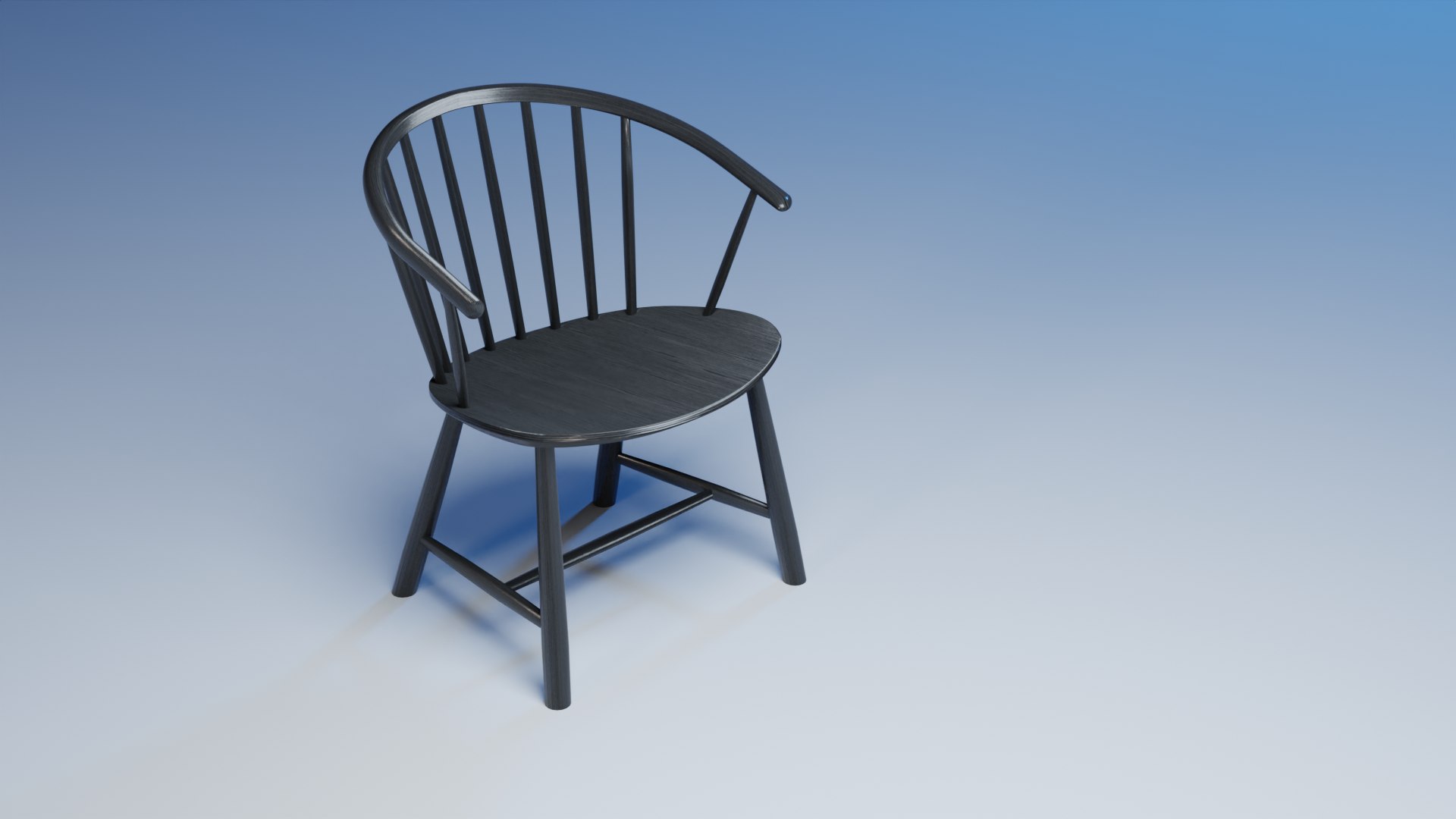 Johansson j64 chair - 3D - TurboSquid 1603388