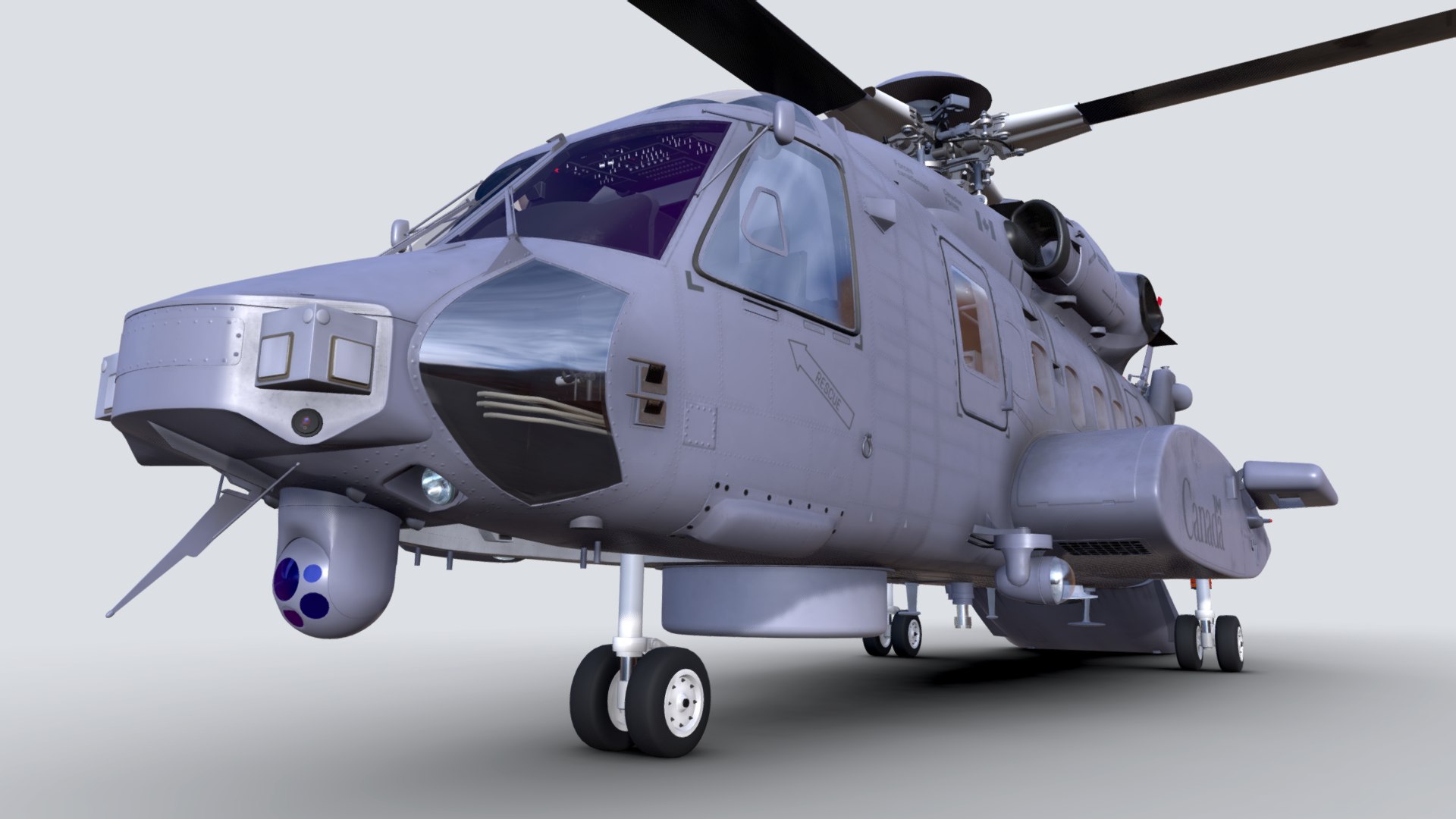 Sikorsky CH-148 Cyclone Extremely Detailed 3D Model - TurboSquid 2115198