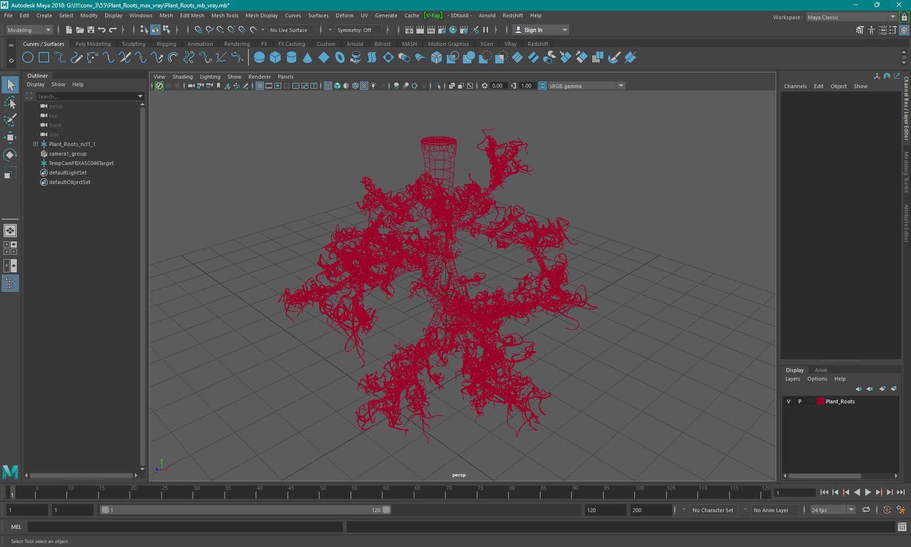 Plant Roots 3D Model - TurboSquid 2310779
