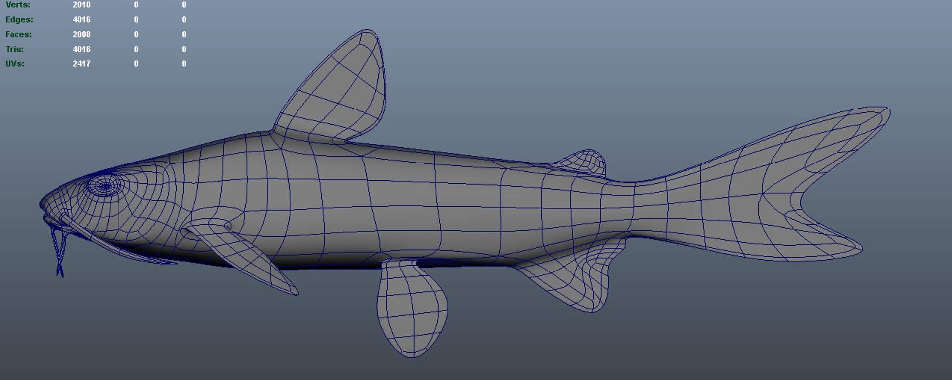 Cominate Sea Catfish 3D Model - TurboSquid 1544979
