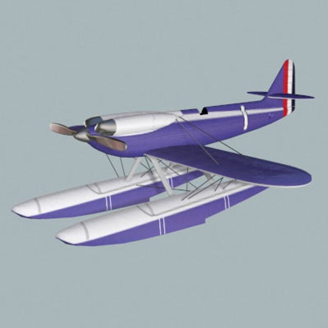 3d Model Of S6b Plane Pzs6b