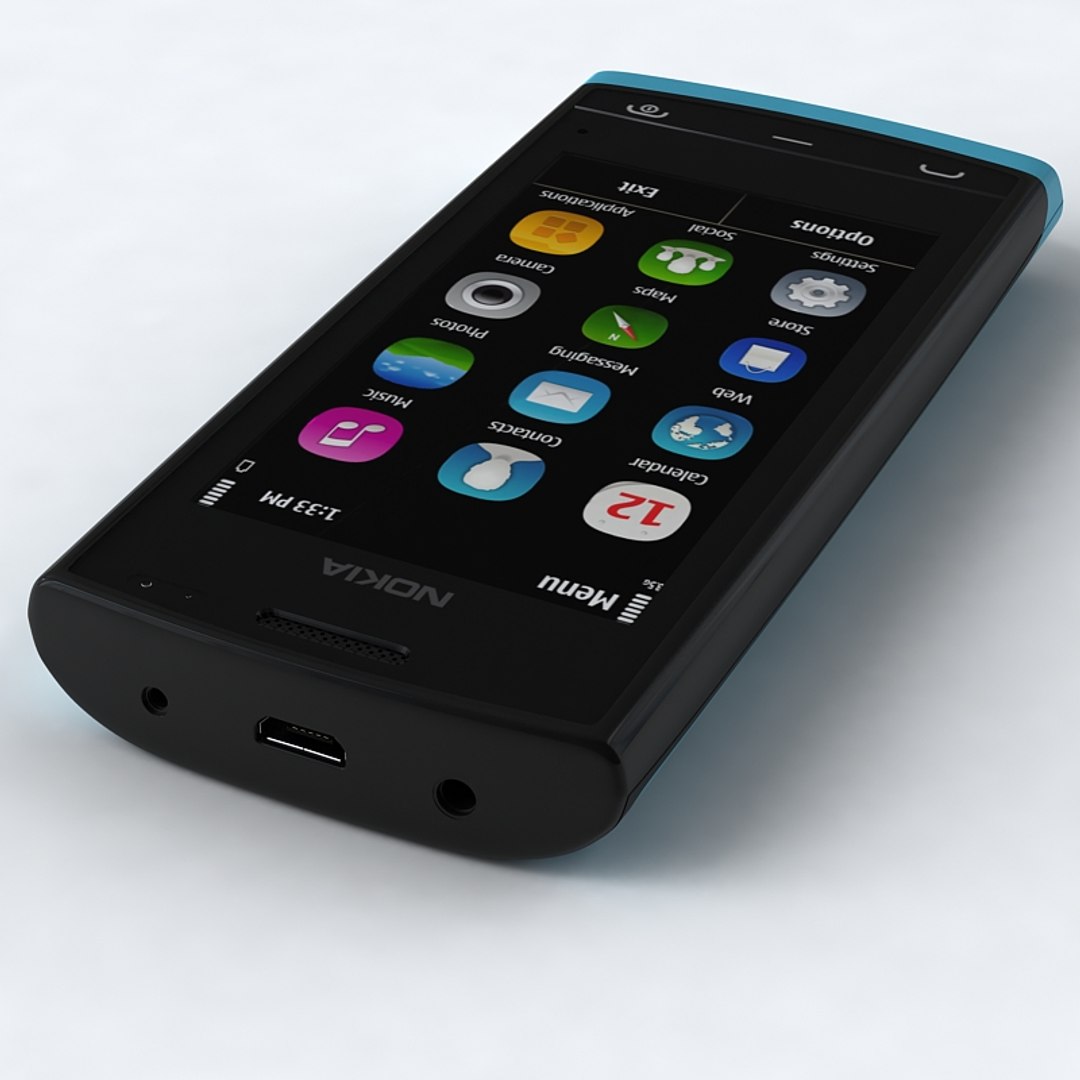 3d Nokia 500 Fate Model