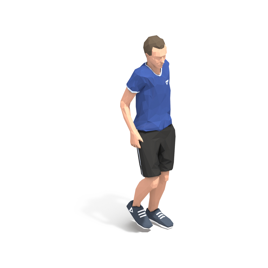 3D animations exercise man - TurboSquid 1706230