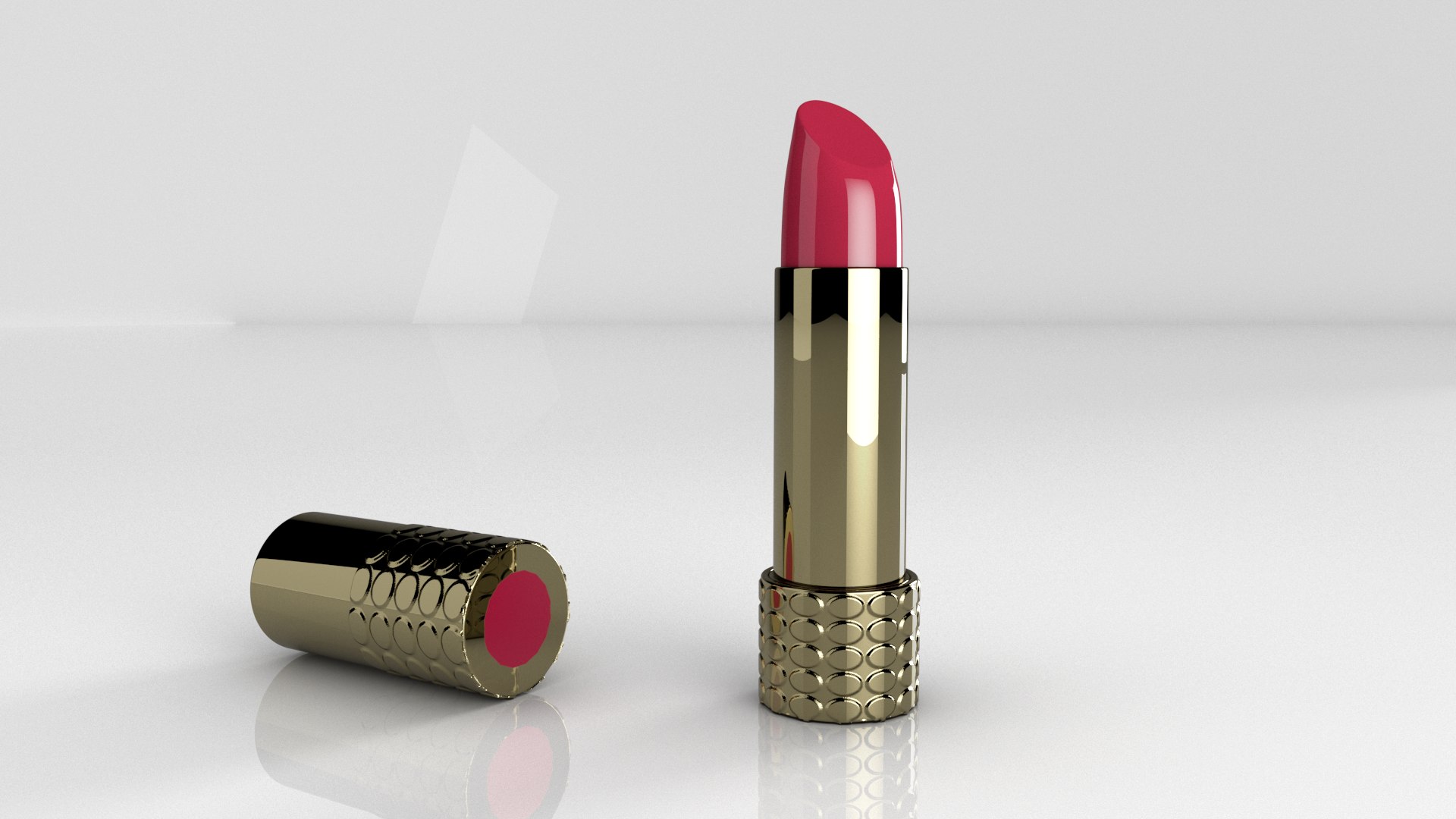 Red Lipstick Make Up 3D Model - TurboSquid 2012510