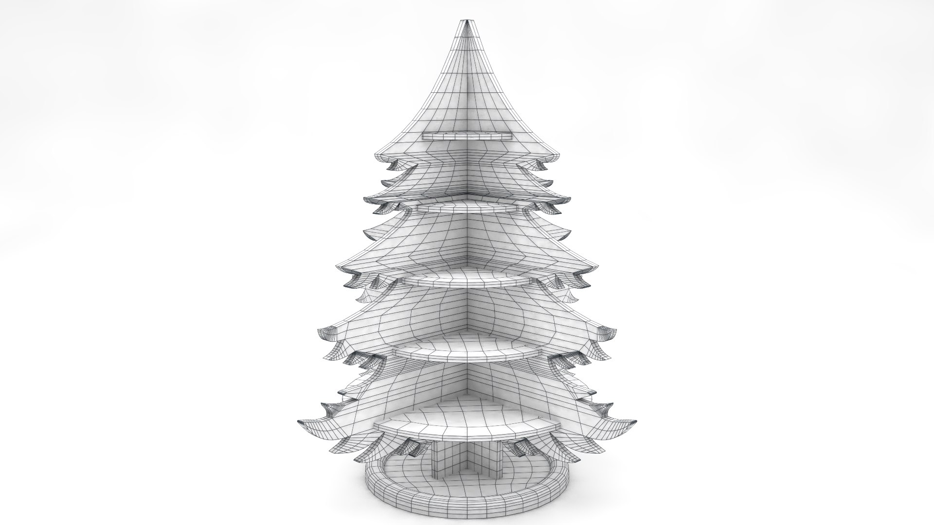 3D Christmas Tree Model - TurboSquid 1661894