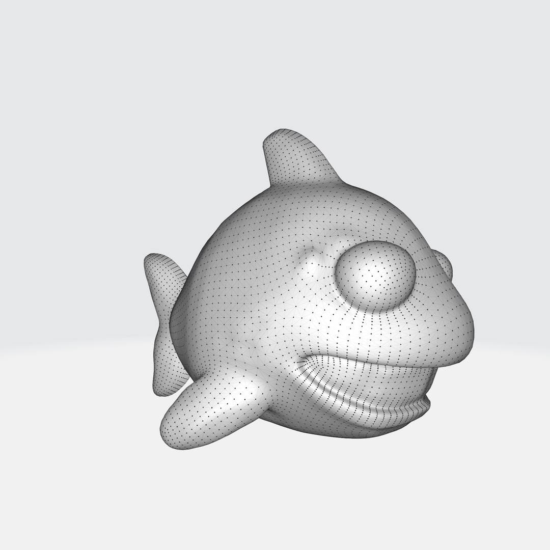 Cute Cartoon Shark 3D Model - TurboSquid 2268948