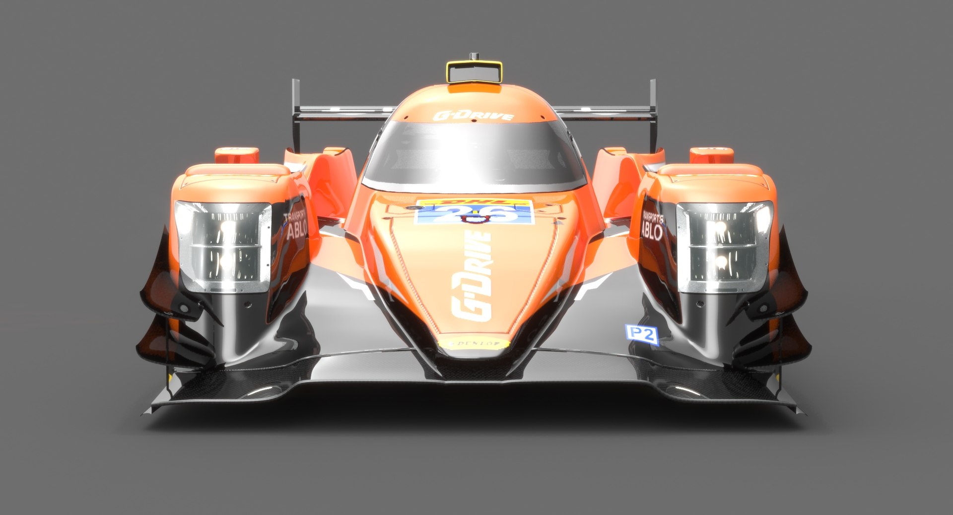 3D G-drive Racing Lmp2 Wec - TurboSquid 1194655