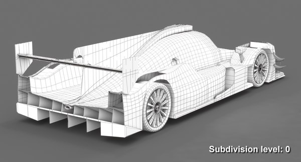 3D g-drive racing lmp2 wec - TurboSquid 1194655