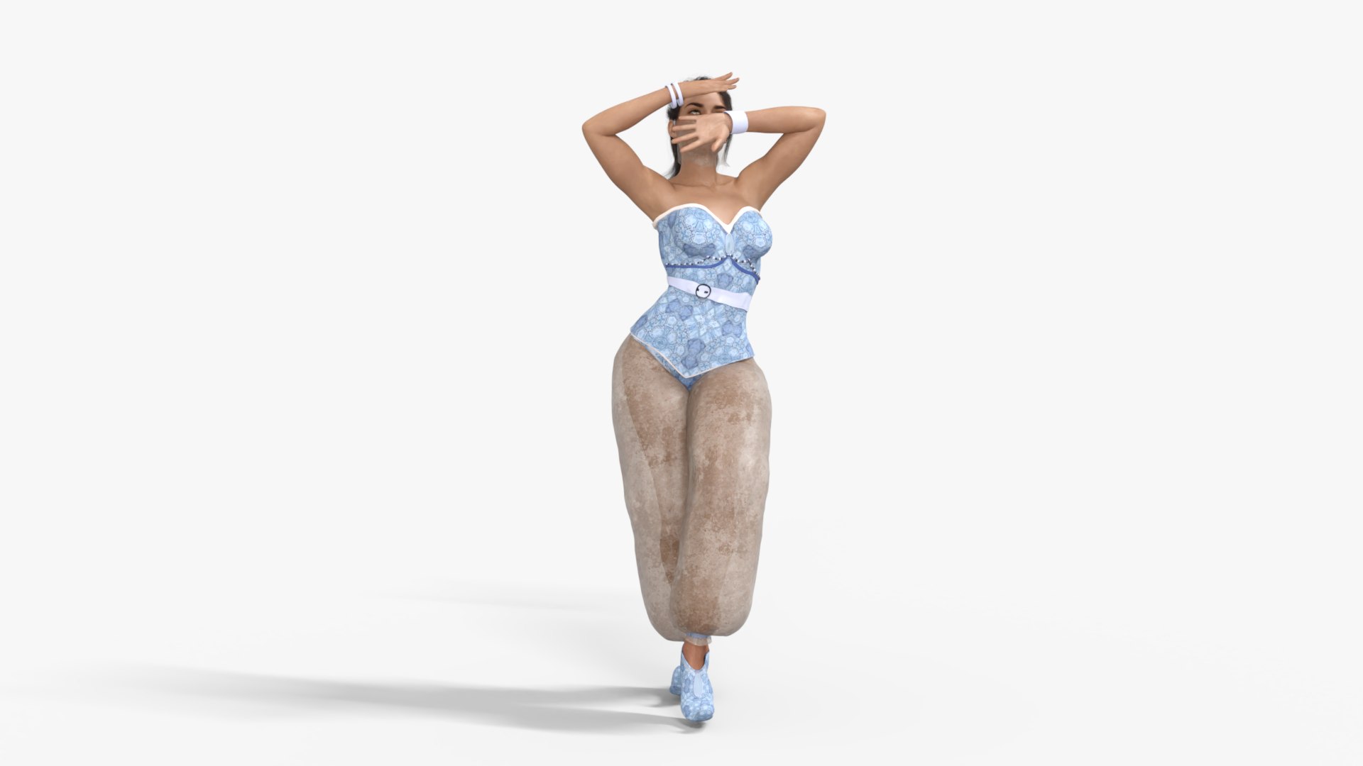 3D Persian Princess Rigged Animated Low-poly 3D Model - TurboSquid 2357683