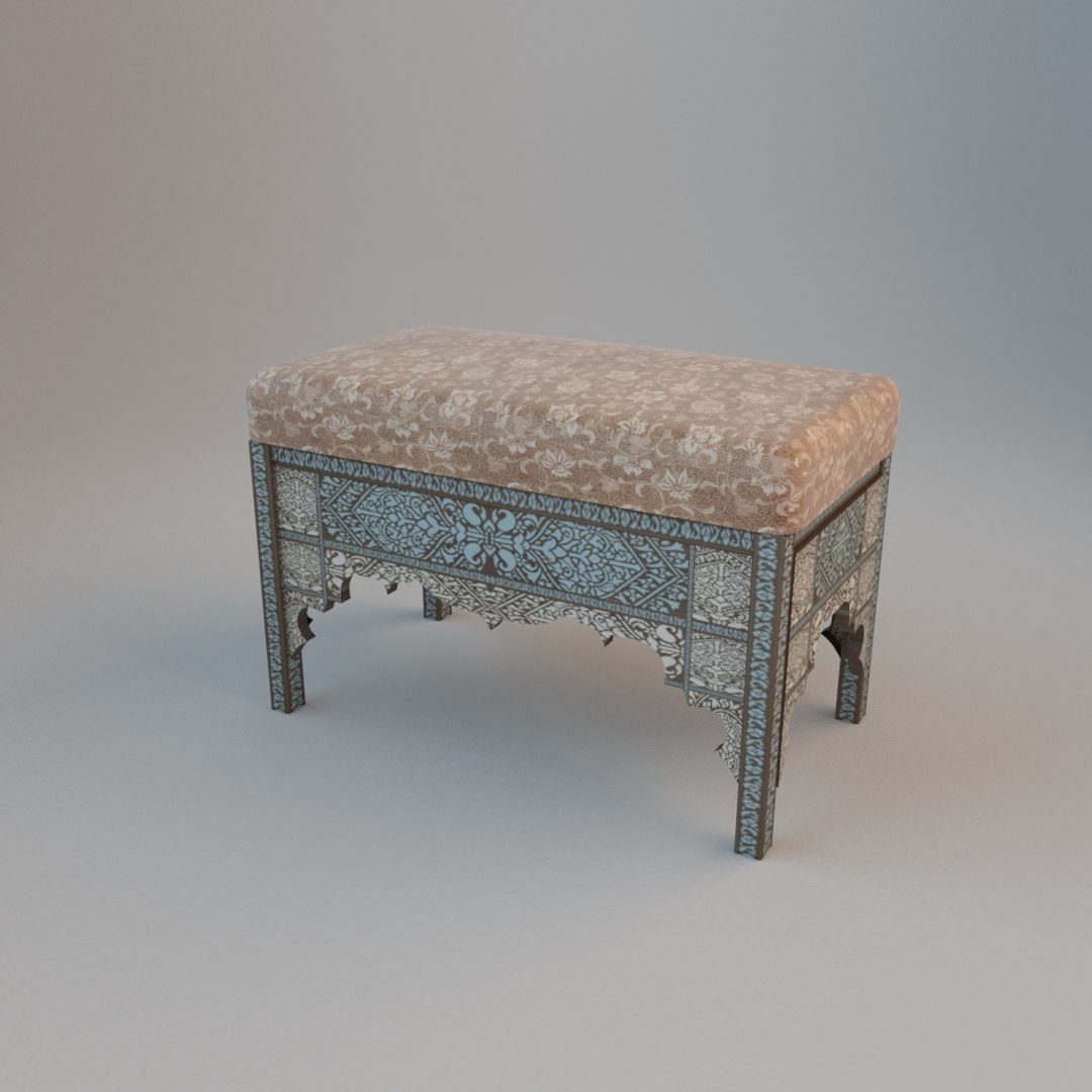 3d Ottoman Oriental Style