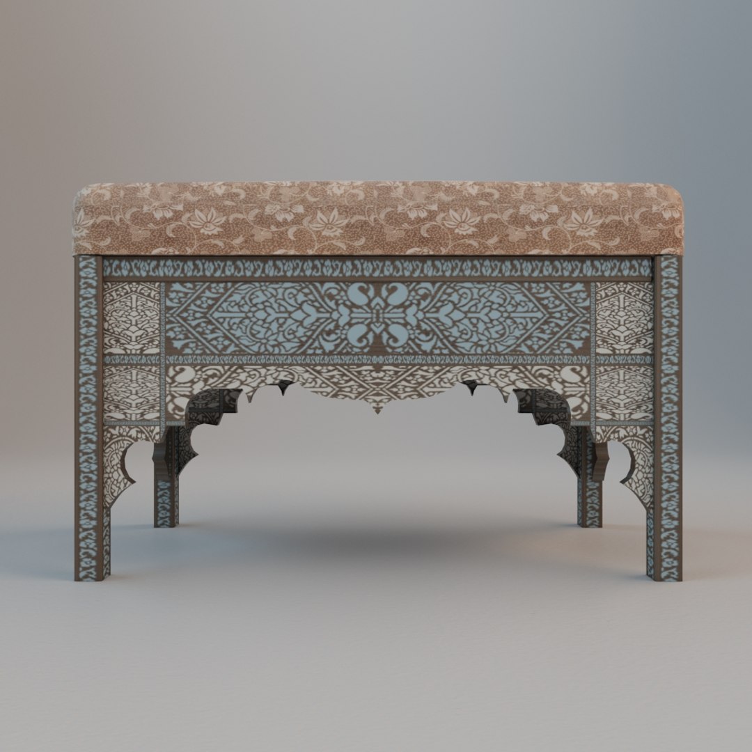 3d Ottoman Oriental Style