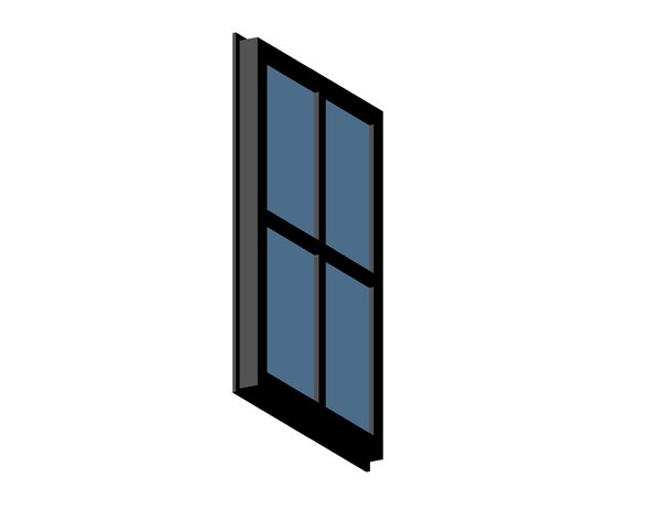 3D Basic Window Model model - TurboSquid 1977566