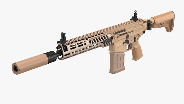 突击步枪 SIG MCX 长矛3D模型 - TurboSquid 2246277