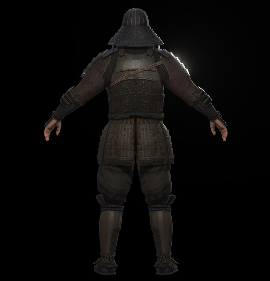 Samurai Warrior 3D - TurboSquid 2074683