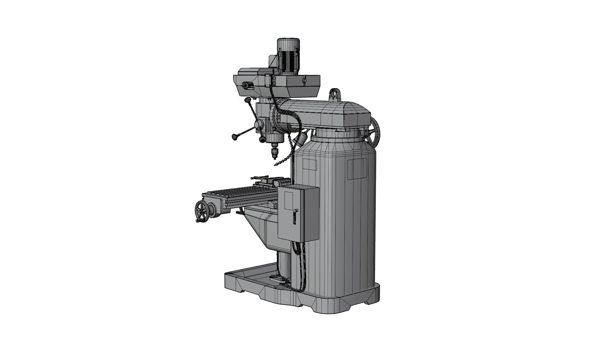 3D Model Vertical Milling - TurboSquid 2294981