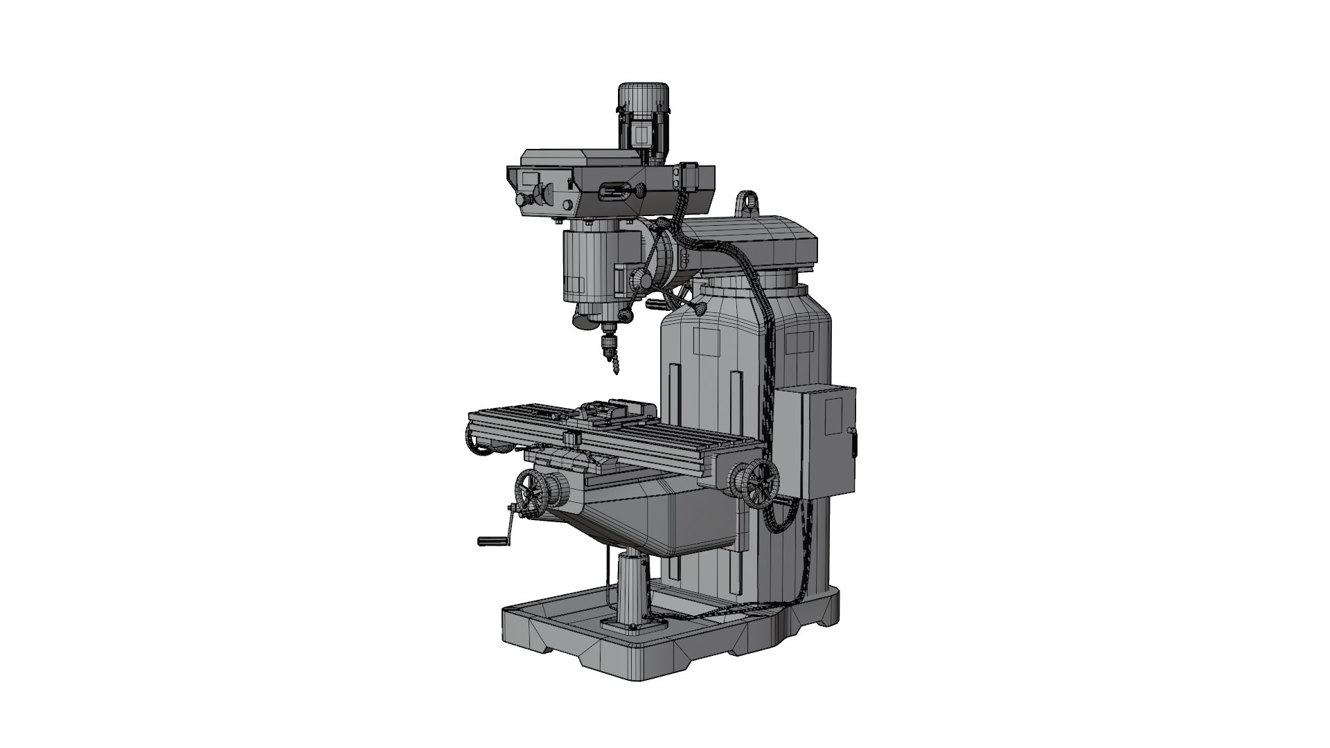 3D Model Vertical Milling - TurboSquid 2294981