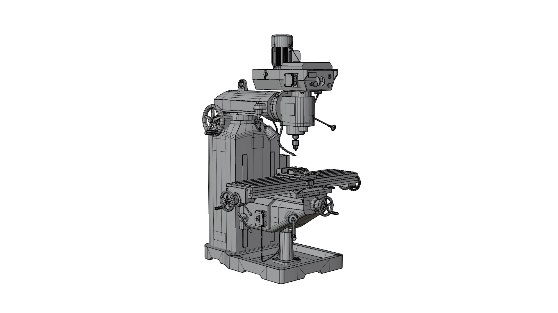 3D Model Vertical Milling - TurboSquid 2294981