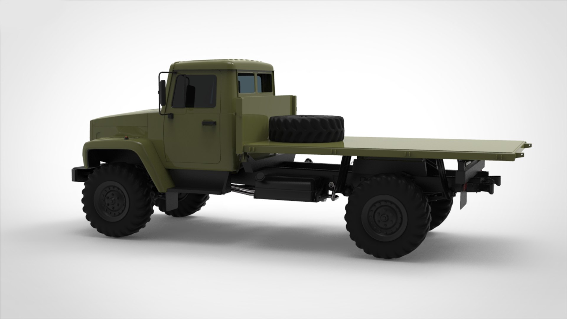 Gaz 3308 Sadko Model - TurboSquid 1416475