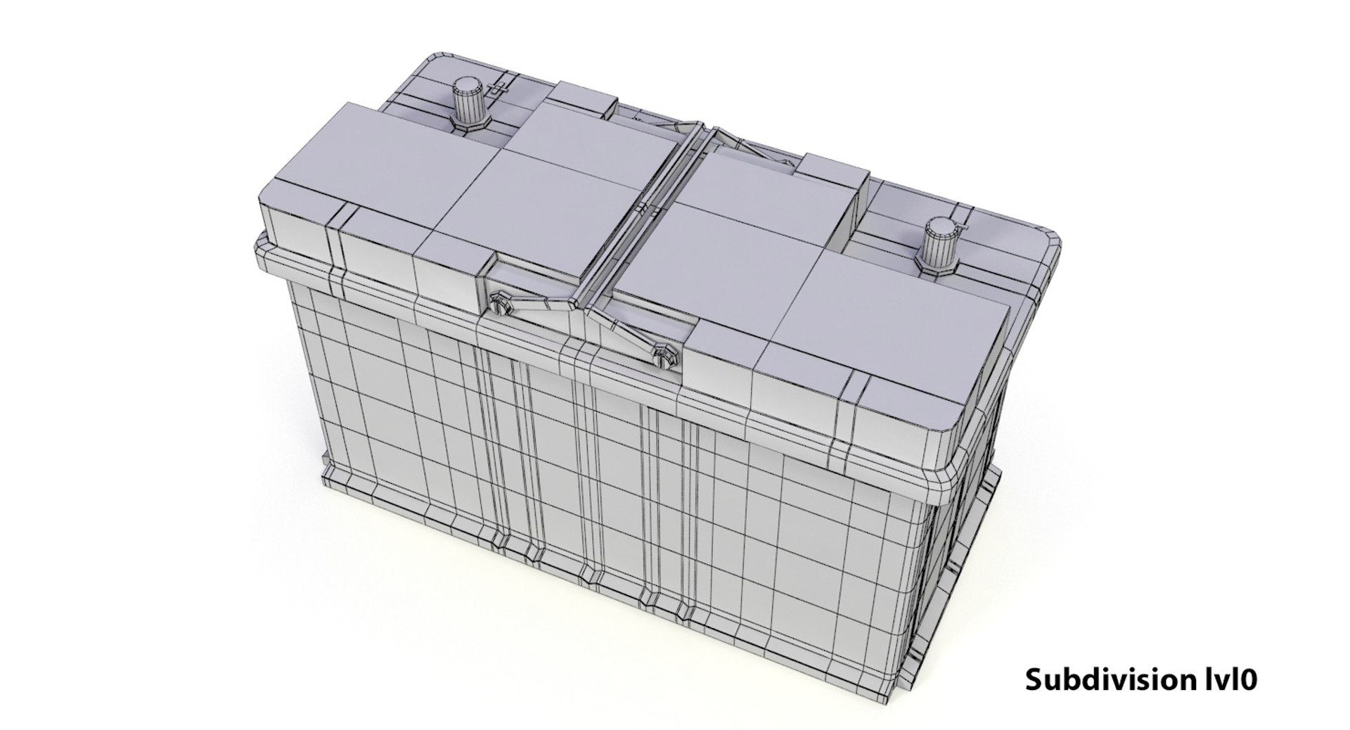 3D car battery - TurboSquid 1309646