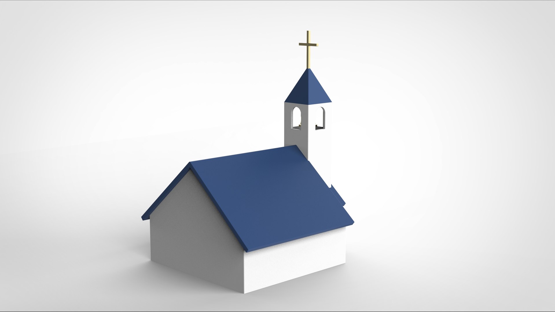 3D Church Building Model - TurboSquid 1670042