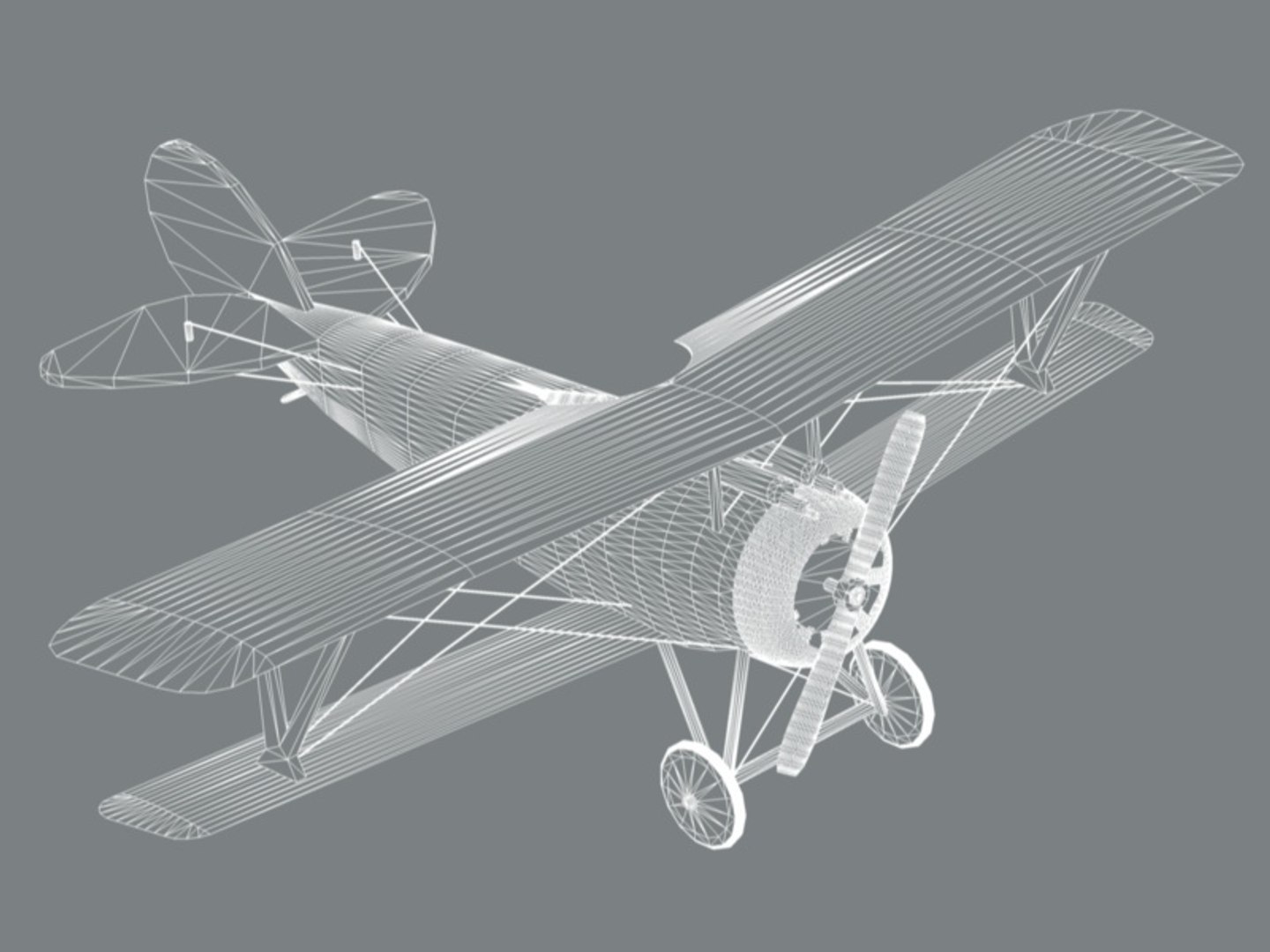 Nieuport 27 Fighter Aircraft Max