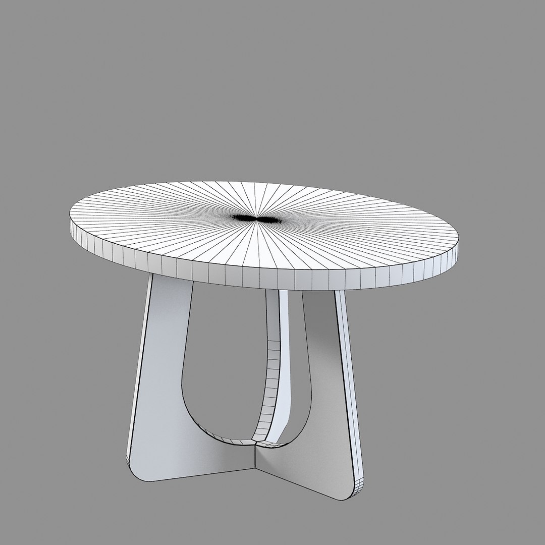 Christian Oval Table 3ds
