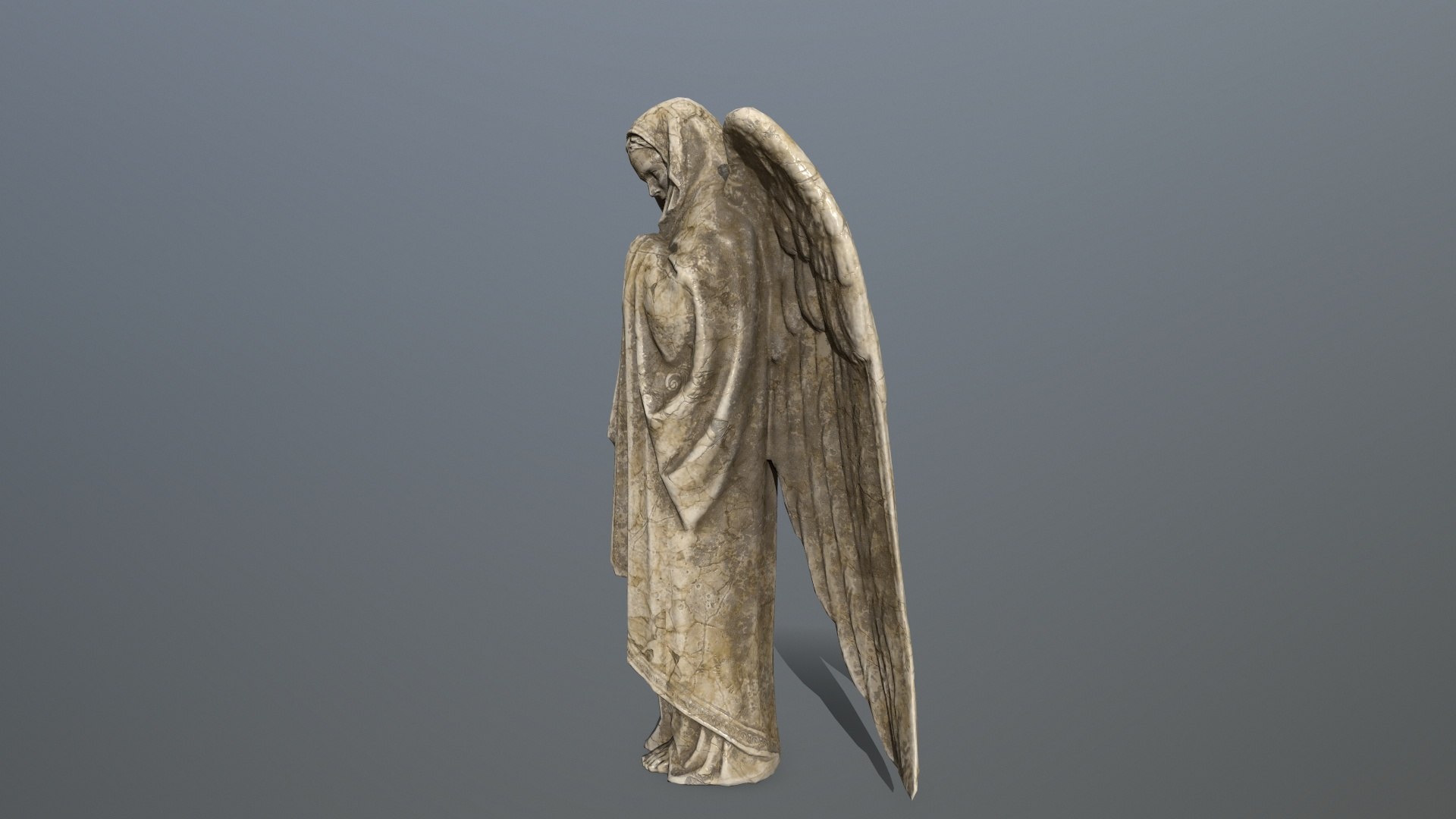 3D AngelStatue 001 - TurboSquid 1732787